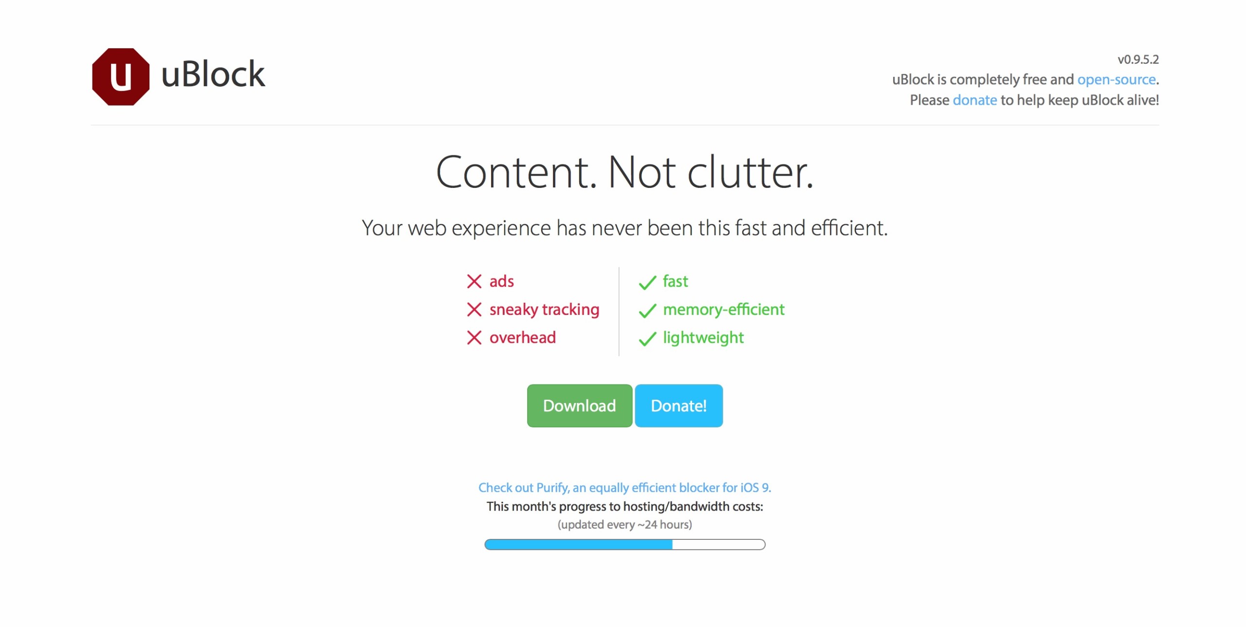 Supprimez AdBlock : installez uBlock