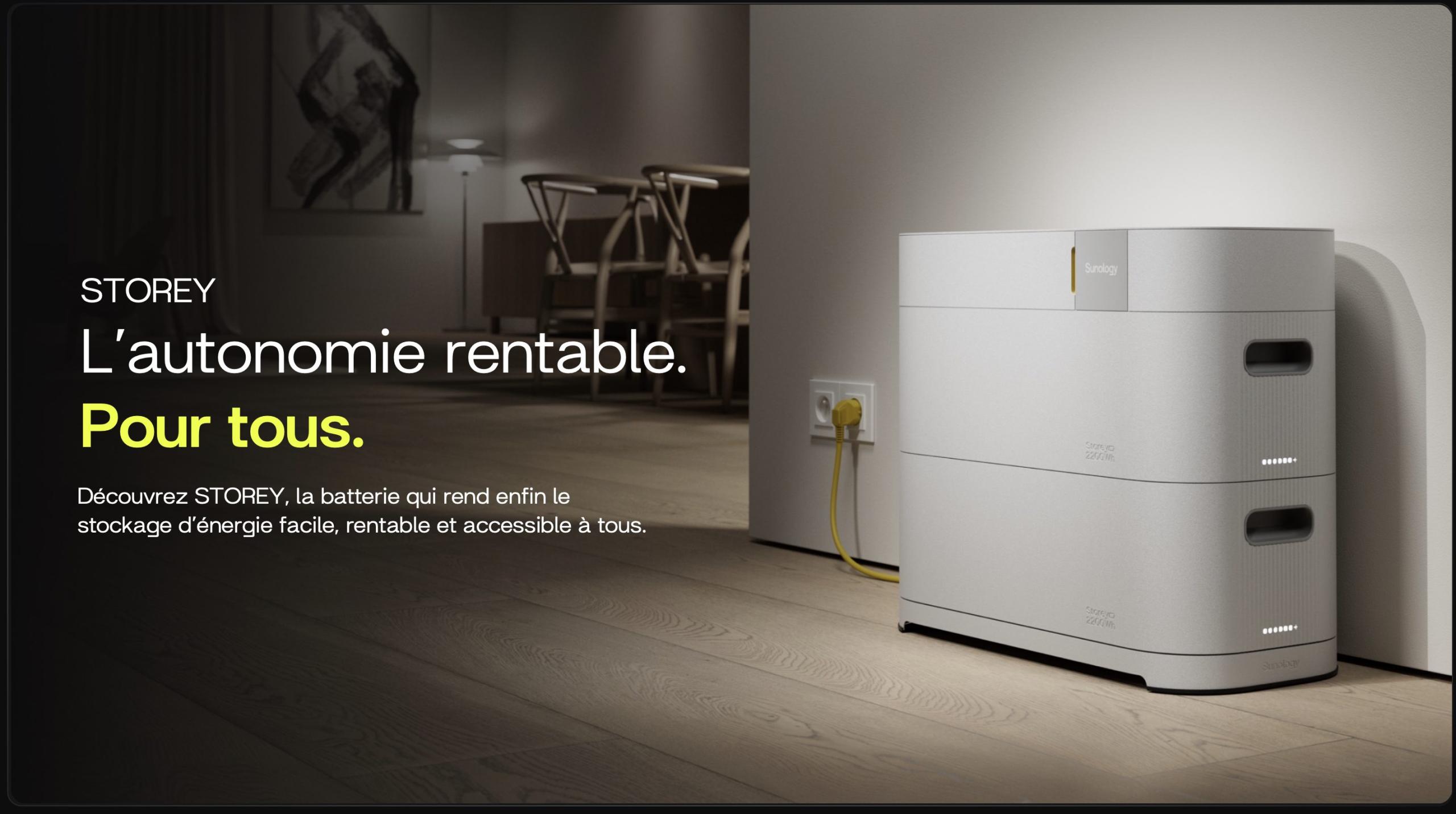 Sunology Storey : La nouvelle batterie pour faire des économies